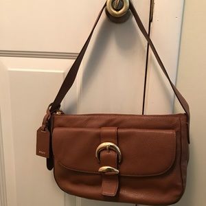 DKNY Bags | Quilted Black Nappa Leather Shoulder Handbag | Poshmark